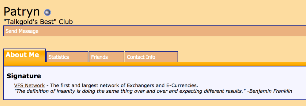 TalkGold—the Ponzi forum where Quadriga’s Patryn and Cotten first met ...
